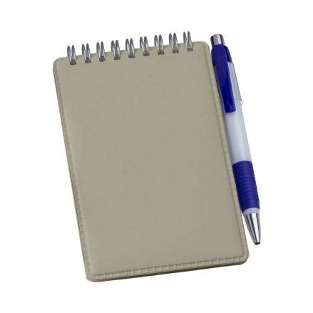 Caderneta De Anotações Vertical Bege Brindes Personalizados Em Londrina