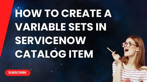 What Is Variable Sets In Servicenows Catalog Item Youtube