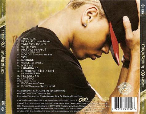 Chris Brown Wall To Wall Album Cover