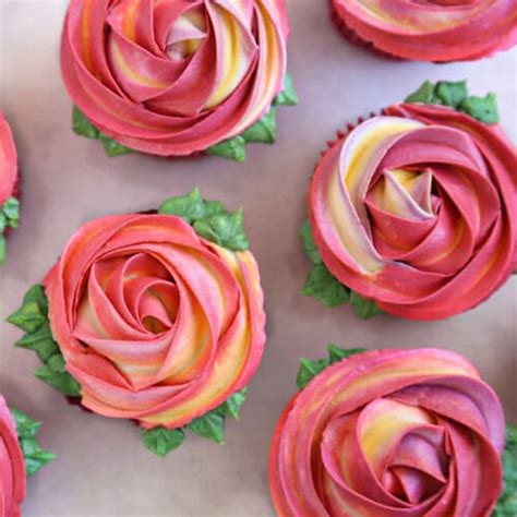 Rosette Cupcakes Sugarhero