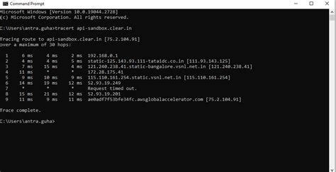 How To Check Hostname Reachability Cleartax Docs