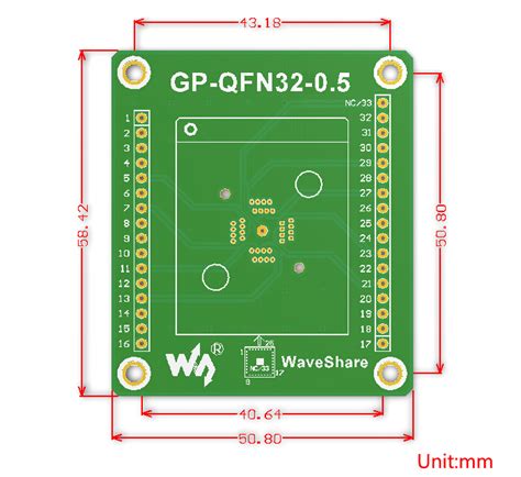 QFN 测试座 编程座 底部带针