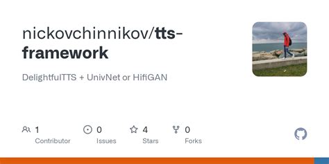 Github Nickovchinnikovtts Framework Delightfultts Univnet Or Hifigan