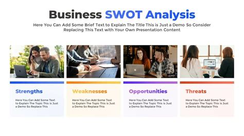 Animated Swot Matrix Powerpoint Slide Template