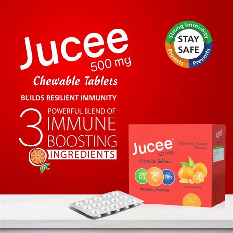 Jucee 500 Gm Chewable Tablets Orange Supplier Innovative Pharma
