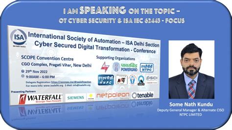 Some Nath Kundu On Linkedin Looking Forward To Meet All In This Innovative Cybersecurity