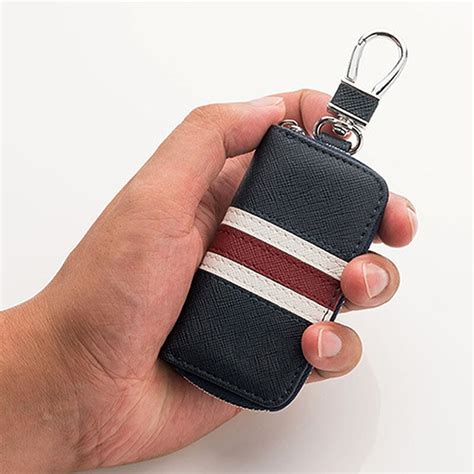Leather Key Wallets Men Car Key Case Small Key Bag Vicedeal