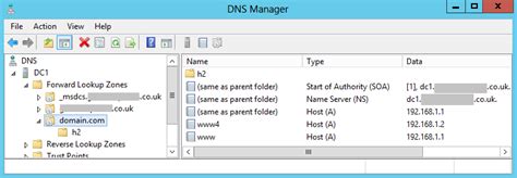 Redirect Creating Subdomains And A Records To Servers In Windows