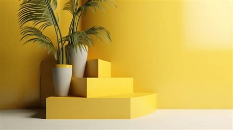 Interior Renderings 3d Rendering Room With Yellow Wall Backgrounds  Free Download Pikbest