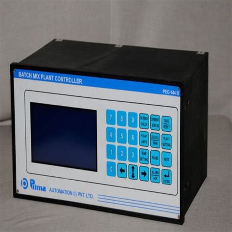 Electric Mild Steel Batch Mix Controller Voltage 220v For Industrial