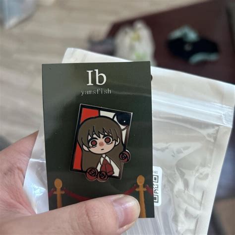 Ib Rpg Maker Horror Game Enamel Pin Etsy