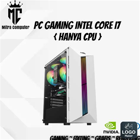 Jual PC GAMING CORE I7 RAM 16 GB SSD 120 GB MONITOR 22 INCH SIAP PAKAI FULLSET Shopee Indonesia