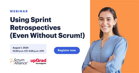 Upcoming Webinar Using Sprint Retrospectives Even Without Scrum