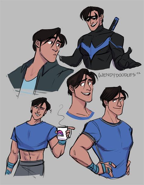 Wendydoodles Some Doodles Of My Favorite Dork Dick Grayson