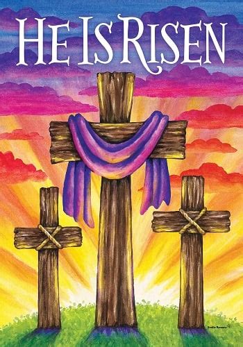 Easter Sunrise Flag Easter Flags Two Sided Flags Cool Flags