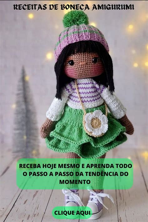 Simplesmente Amigurumi 3 0 Receitas De Bonecas De Amigurumi Bonecas