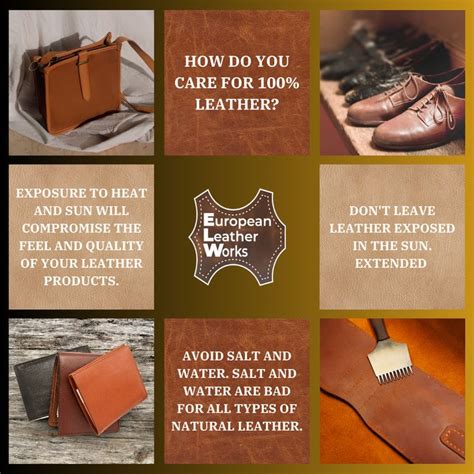 Leather Love 101 The Key To Lasting Elegance Is Proper Care 💼🌟