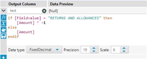 Solved How Can I Convert Positive Amount To Negative Amou Alteryx