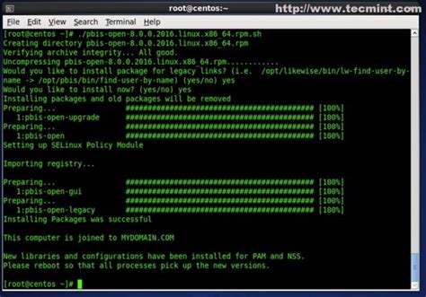 Integrate Centosredhatfedora In Zentyal Pdc Primary Domain Controller Part 6
