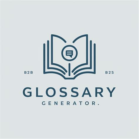 Glossary Generator Free Industry Glossary Creation Tool