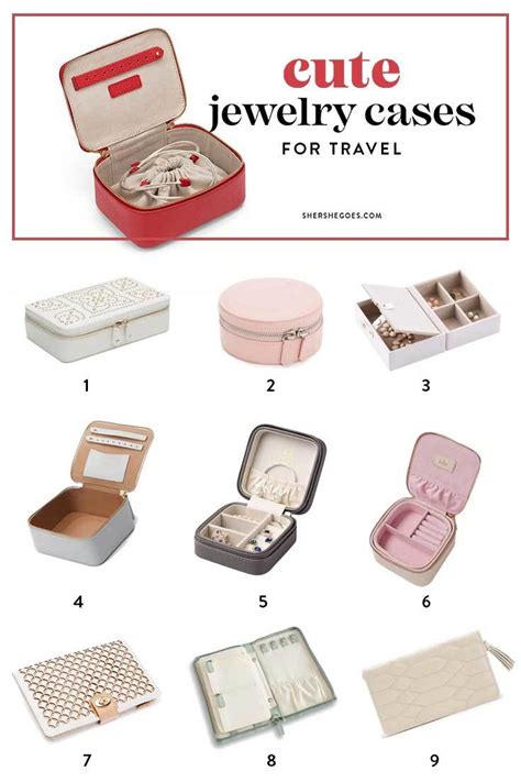The Best Travel Jewelry Cases Never Untaggle A Necklace Again