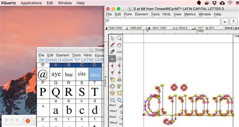 Font Design Fontforge Scripting “insert Text Outlines” Dialog