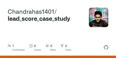Github Chandrahas Lead Score Case Study