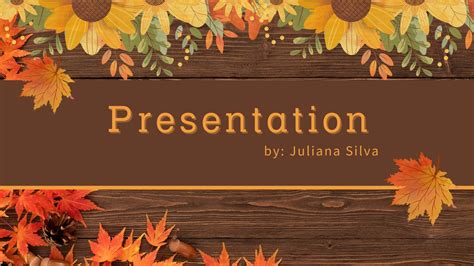 Free Fall Autumn Powerpoint Templates Free Printables