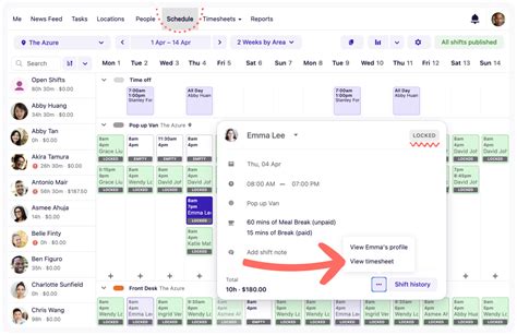 Why Is There No Timesheet Displayed When I Click View Timesheet From A Locked Shift In The