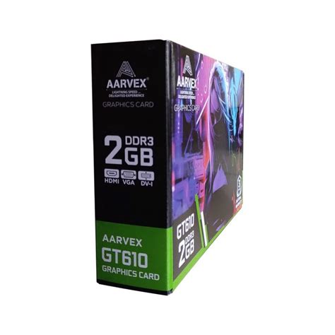 Aarvex Nvidia Geforce Gt 610 2gb Ddr3 Graphics Card