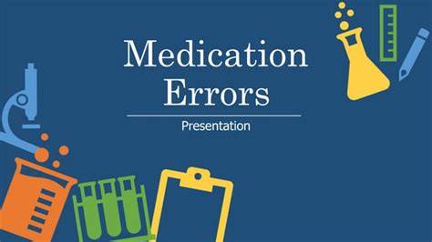 Medication Errors Ppt Pptx First Aid Injuries