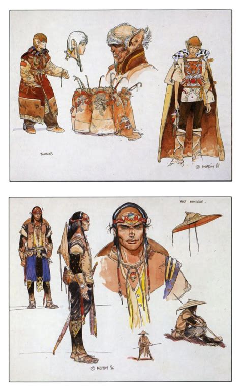 Concept Art For The Film Willow By The Legendary Moebius Jean Giraud Moebius Art