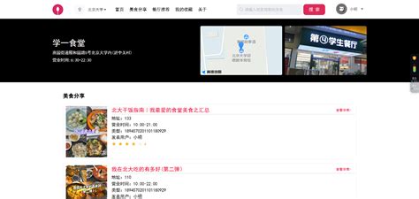 基于springboot vue的校园美食分享平台的设计与实现 csdn博客