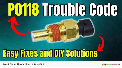 P0118 Code Heres How To Solve It Fast