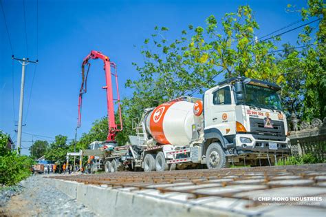 ការបើកដំណើរការជាស្ថាពរនៃរោងចក្រផលិតបេតុងលាយស្រេច ជីប ម៉ុង អ៉ីនដាស្រ្ទីស៍ ក្នុងតំបន់សក្ដានុពល