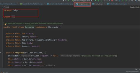 fegin远程调用 传递reponse的情况解决 feign response csdn博客