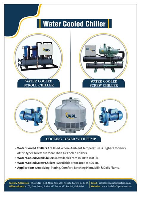 10 Tr Air Cooled Reciprocating Chillers At ₹ 225000 In New Delhi Id