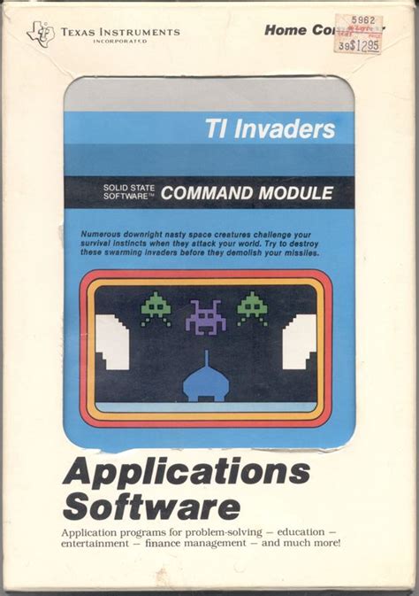 Ti Invaders For Ti 994a 1981 Mobygames