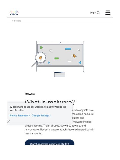 What Is Malware Definition And Examples Cisco Pdf Malware Computer Virus