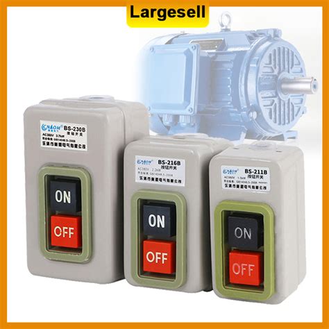 Power Push Button Switch Onoff High Current Push Button Case Metal