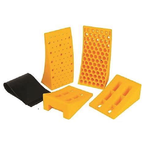 Monoprice Curved Leveling Kit RV Leveling System Camper Leveler Level RVs And Trailers On