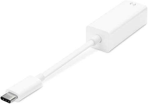 Belkin USB C To Gigabit Ethernet Adapter USB C Male And RJ 45 Port Female Ports Supports 10