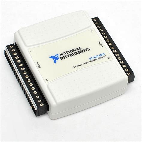 National Instruments Ni Usb 6009 Multifunction I O Device 8 Inputs 14