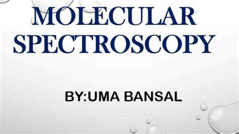 Csir Ugc Net Introduction To Spectroscopy In Hindi Offered By Unacademy