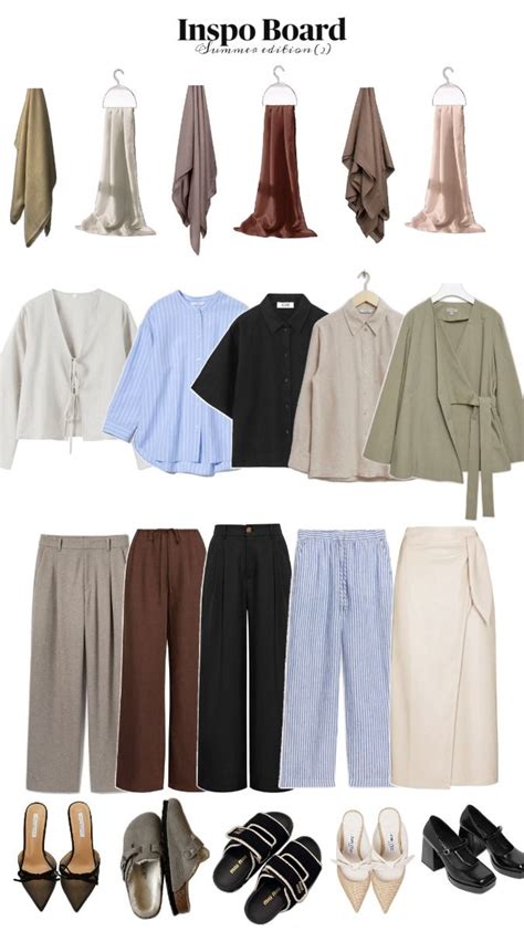 Summer Edition Modest Inspo Board Mode Zara Mix Match Outfits