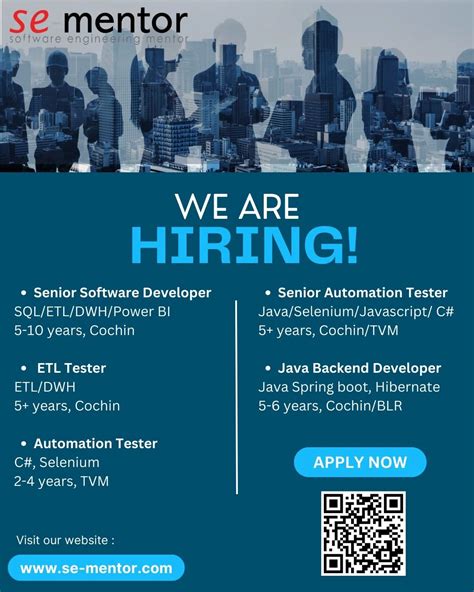 bijithra ashokan on linkedin hiring hiring sql java selenium etl