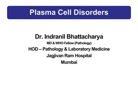 Plasma Cell Disorders Pptx