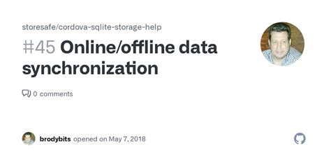 online offline data synchronization · issue 45 · storesafe cordova