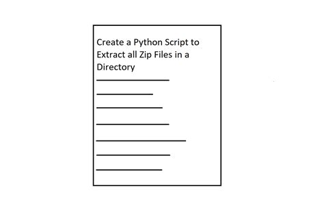 Create A Python Script To Extract All Zip Files In A Directory By Andrew Dass Medium