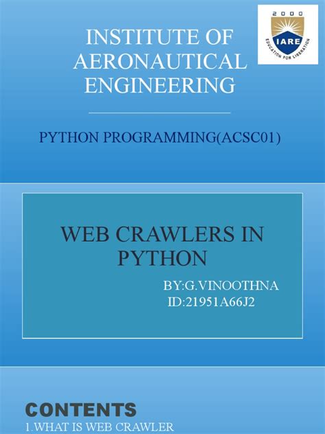 Institute Of Aeronautical Engineering Python Pdf